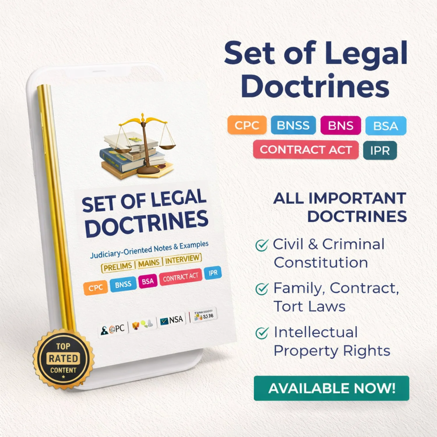 Set Of Doctrines Hindi Law Shorts Hindi Law Shorts