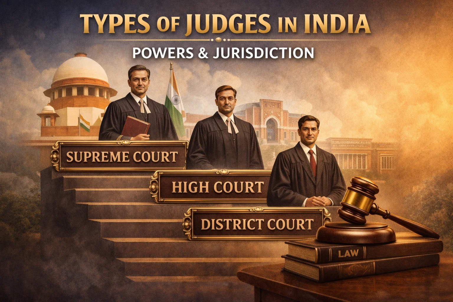 Types of Judges in India: Powers, Jurisdiction and Hierarchy Explained